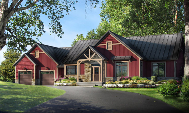 One and Half Storey Homes – Palmer Homes & Cottages